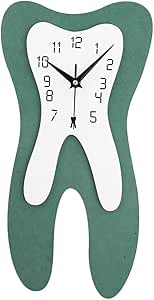 Amazon.com: Timelike Modern Tooth Wall Clock - Silent Non-Ticking ...