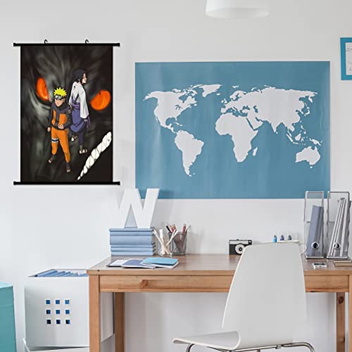 Anime Posters Uzumaki Uchiha Sasuke Scroll Anime Wall Art Aesthetic ...