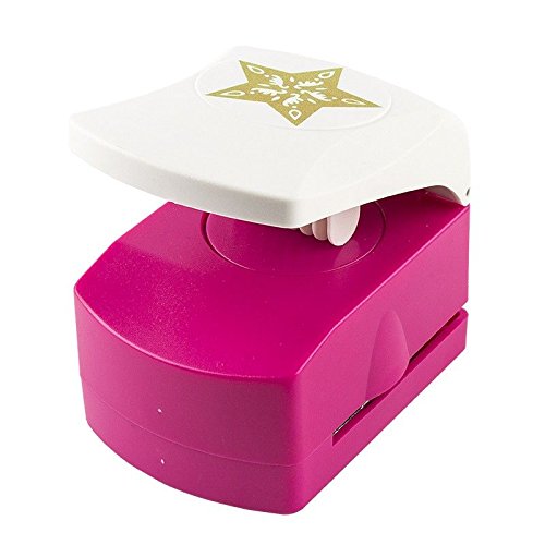 Ideen mit Herz Stanzer | Prägestanzer XL | Zier-Stern | Motivgröße: Ø 4 ...