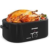 Amazon.com: 26 Quart Electric Roaster Oven with Visible & Self-Basting ...