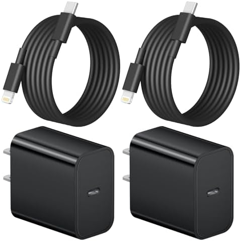 iPhone Charger Apple Charger,[Apple MFi Certified]2 Pack Apple Type C ...