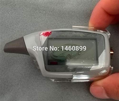 Placehab Branded M5 LCD Remote Control Key Fob Chain + Key Holder for 2 ...