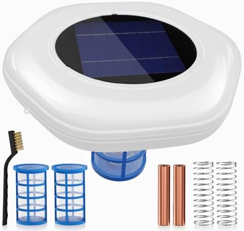 Amazon.com : XtremepowerUS Solar Pool Ionizer - Floating Water Cleaner ...