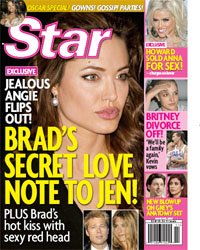 Star Magazine Angelina Jolie March 12, 2007 Issue: Star Magazine ...