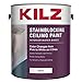 KILZ Stainblocking Ceiling Paint, Interior, White, 1 Gallon - House ...