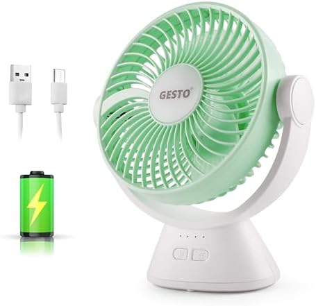 Buy Halonix FAN-O-GLOW Portable Desk Light | Study lamp with Fan | 3 ...