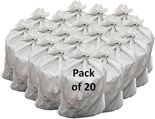 Woven Polypropylene Rubble Builder Sacks Bags 20 x 30" - Heavy Duty (10 ...