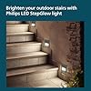 PHILIPS 2W Decorative LED Step Light StepGlow Surface Mounted Outdoor