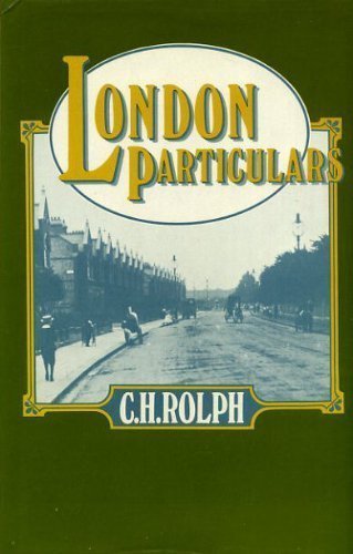 London Particulars: Hewitt, Cecil Rolph: 9780192117557: Amazon.com: Books