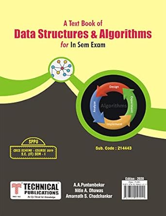 Data Structures & Algorithms for SPPU 20 Course (SE - I - IT - 214443 ...