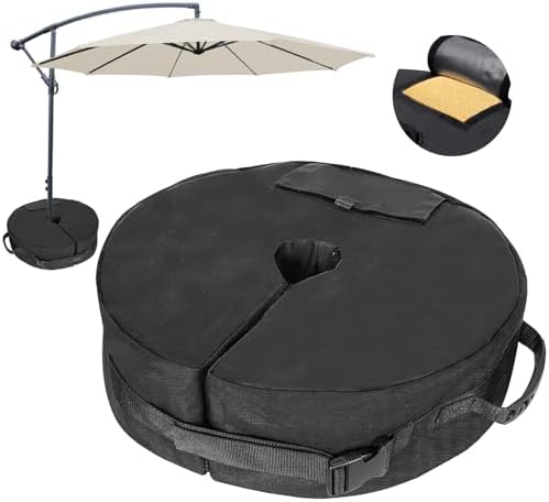 JWJK Parasol Base Weight Bag – Up to 40kg, Heavy-Duty Sandbag for ...