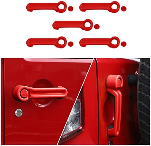 Amazon.com: JeCar Door Handle Covers Tailgate Handle Covers Exterior ...