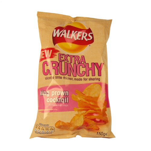 Amazon.com: Walkers Extra Crunchy King Prawn Cocktail Crisps 150G