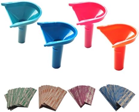Amazon.com : Coin Storage & Sorter Tubes 4 Colors and 200pcs Assorted ...