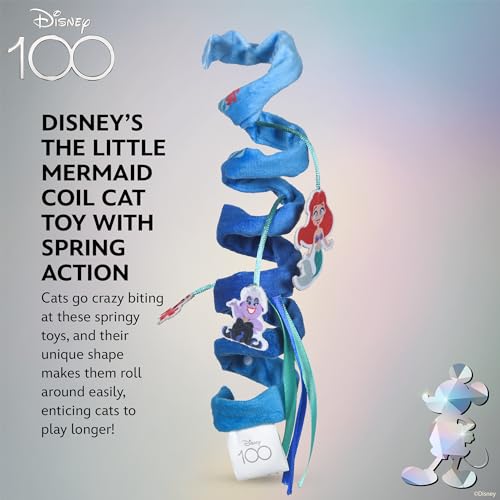 Snapklik.com : Disney For Pets The Little Mermaid Cat Coil Toy