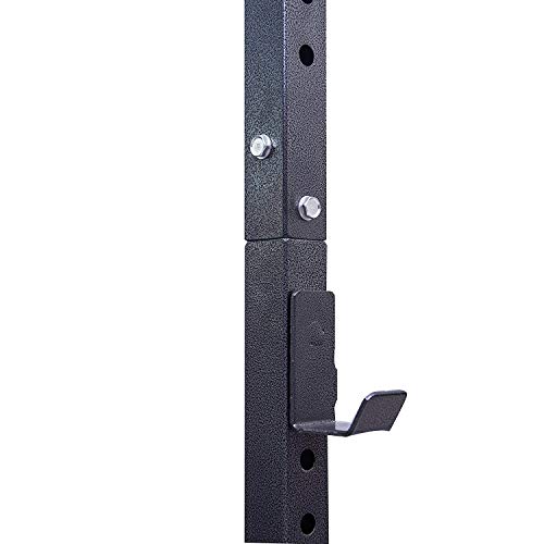 GYM MASTER Adjustable Squat Rack Power Cage and Pull Up Bar - Sportsfit.uk