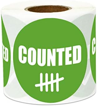 Amazon.com : Counted Stickers with Tally Marks and Hash Marks - Bright ...