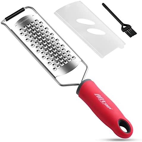 Amazon.com: ALLTOP Lemon Zester, Hand-held Stainless Steel Food Grater ...