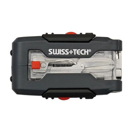 Swiss Tech 7-in-1 Transformer Micro Wrench Tool Set (Silver and Black ...