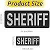 Amazon.com: AXEN Sheriff Patches for Tactical Vest Uniform Jacket Hat ...