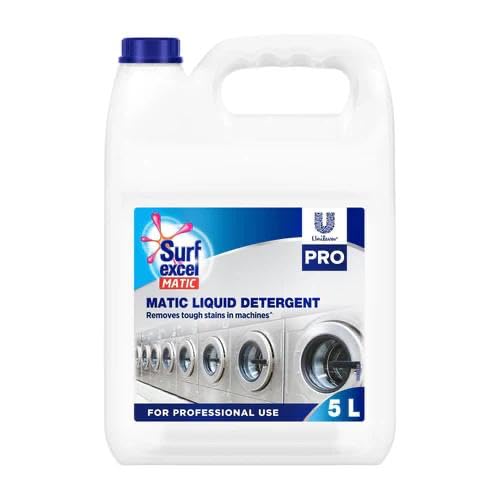 Surf Excel Matic Laundry Liquid Detergent 5L : Amazon.in: Health ...