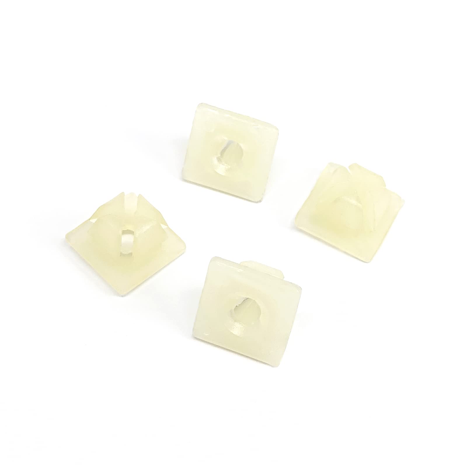 Snapklik.com : License Plate Screw Insert, Nylon Nuts Screw Retainer ...