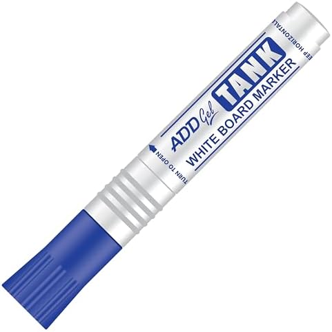 ADD Gel TANK WHITEBOARD MARKER 10 PCS BOX (Blue) : Amazon.in: Office ...