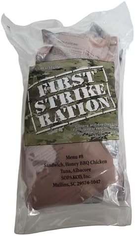 Amazon.com: Authentic USGI First Strike Rations (FSR)- 24 hour MRE ...