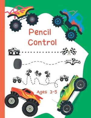 Pen Control Line Tracing Workbook for Kids: Pencil Control Preschool ...
