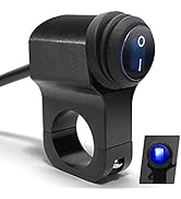Amazon.com: ATV Light Switch 12V Handlebar Switch Waterproof Motorcycle ...