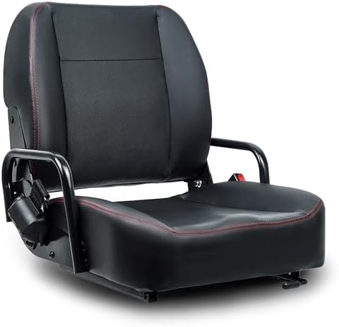 Amazon.com: TICSEA Universal Forklift Seat,Tractor Seat with Adjustable ...