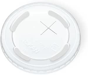 Amazon.co.jp: 東罐興業 トーカン コップ用フタ SC-275-F PS (N) ×穴 ストロー穴 ケース販売 2500個 業務用 日本製 口径77-1 : ホーム＆キッチン