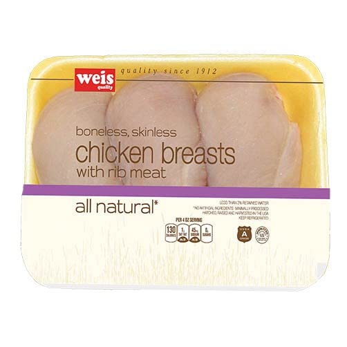 Amazon.com: Weis Quality, Chicken Breast Boneless and Skinless ...