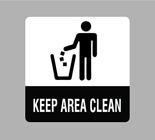 999Store office supplies sunboard keep area clean sticker signage sign ...