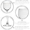 Rink Drink Spanish Gin Glasses - 645ml - Pack of 6 : Amazon.co.uk: Home ...