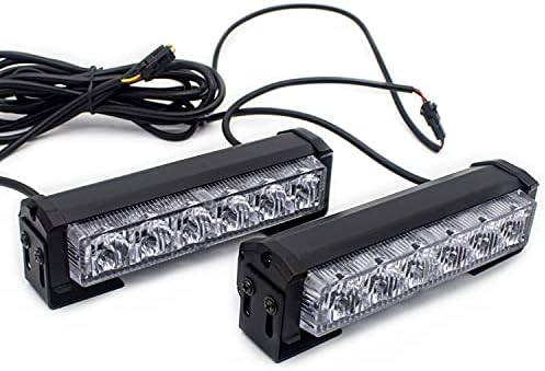 KAALAVANDI CS GLARE Police Vehicle Flashing Light LED 12 Volt (RED,BLUE ...