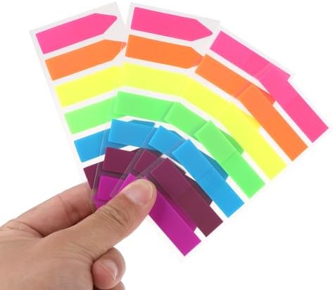 Amazon.com : 1120pcs Arrow Sticky Note Tabs Index Tabs Page Markers ...