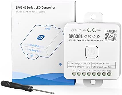 Amazon.com: WLED Strip Controller LED Lighs Over 100 Dynamic Lighting ...