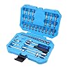 Taparia SA46 Steel Socket Set (Blue, 46-Pieces) : Amazon.in: Home ...