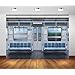 Amazon.com : BELECO 7x5ft Fabric City Subway Backdrop Metro Subway Car ...