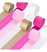 Amazon.com: Green Streamers 8 Rolls 656ft, Green Crepe Paper Party ...