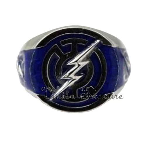 Amazon.com: The Flash DC Comic Ring, 925 Sterling Silver Mens Ring ...