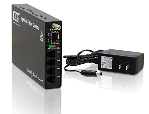 CTCUnion FRM220-FXS-4 - Four POTS RJ11 FXS telephone lines over fiber ...