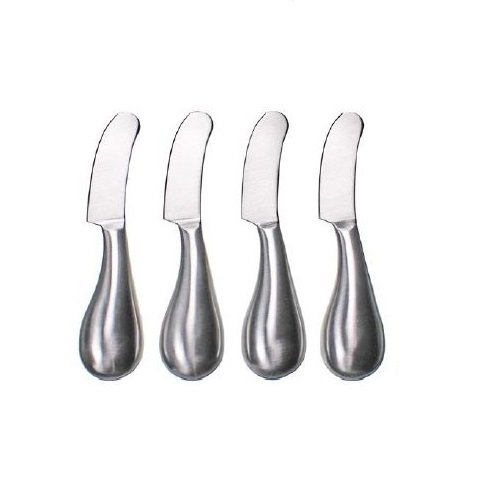 Buy Prodyne Stainless Steel Spreaders (Set of 4), Silver Online at Low ...