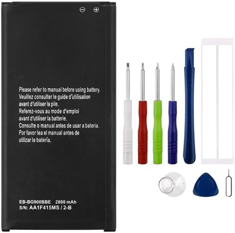 Amazon.com: SWARK New Rechargeable Battery EB-BG900BBE Batery ...