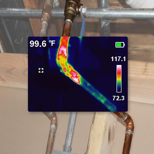 Klein Tools TI250 Rechargeable Thermal Imaging Camera, Camera Displays ...