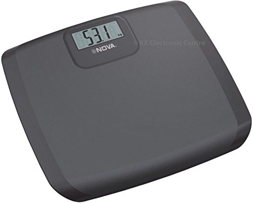 Nova BGS-1243 Digital Personal Weighing Scale║Dark Grey║180 Kg Max ...