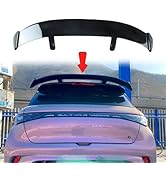 MUTUSAISI Universal Rear Window Roof Spoiler Drilling Installation Wing ...