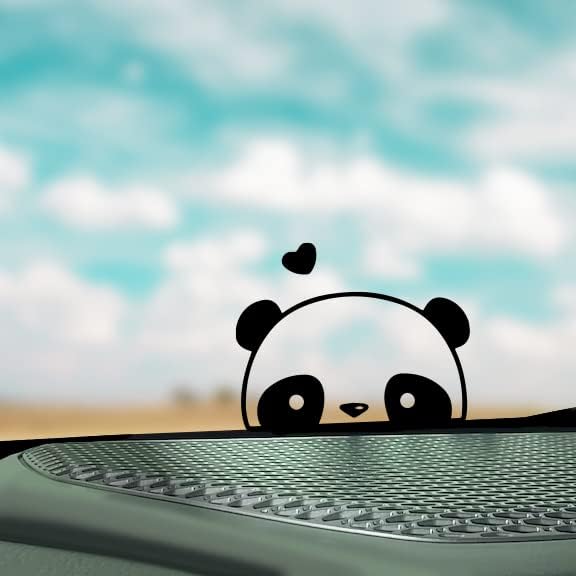 Amazon.com - Sticky Bomb Cute Peeking Panda Love Decal Vinyl Stickers ...