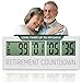 Amazon.com: Countables Retirement Countdown Clock - Up to 999 Days LCD ...